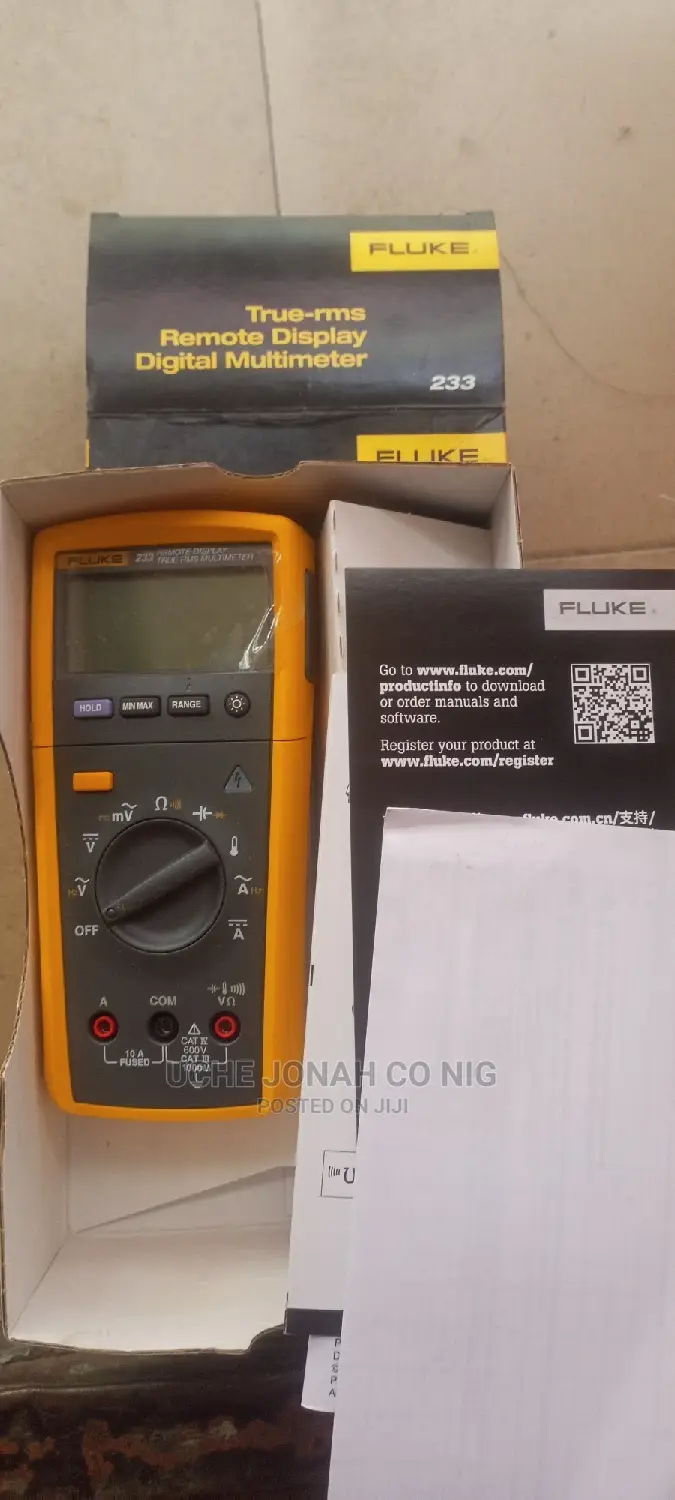 Fluke 233 True-Rms Remote Display Digital Multimeter in Port-Harcourt ...