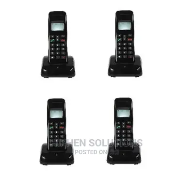 Mobile Wireless Intercom Phone - 4 Extensions Cordless Handsets in Delta State - Home Appliances ...