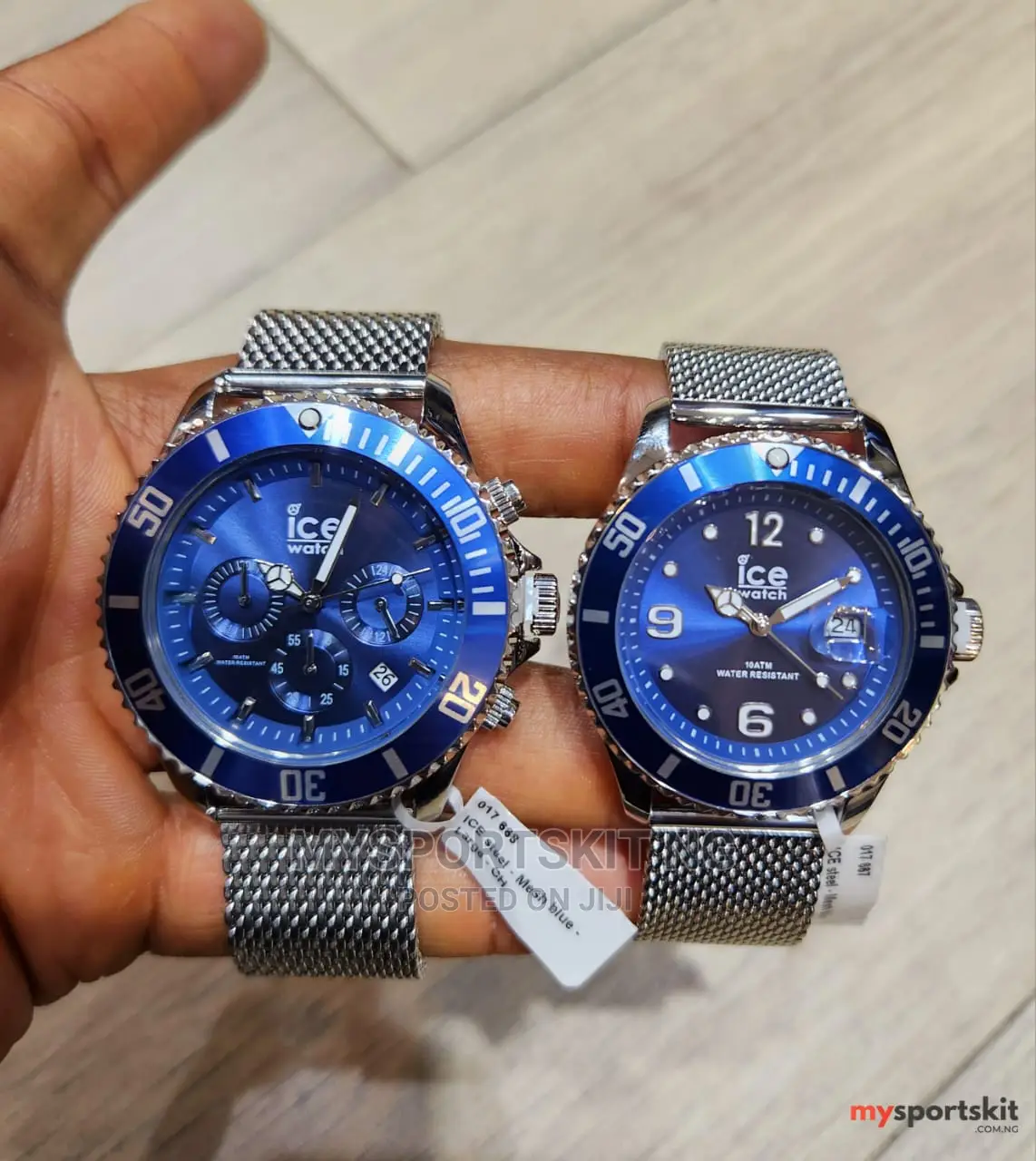 Original Ice-Watch Ice Steel Mesh Blue-Chrono in Surulere - Watches ...