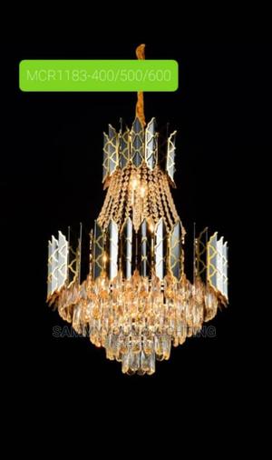Luxury Ceiling Mounted Crystal Dropping Chandelier Light. in Lekki ...