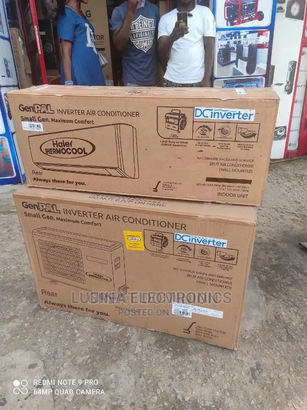 Brand New 1hp Genpal Inverter Hair Thermocool Split Unit AC in Ojo ...