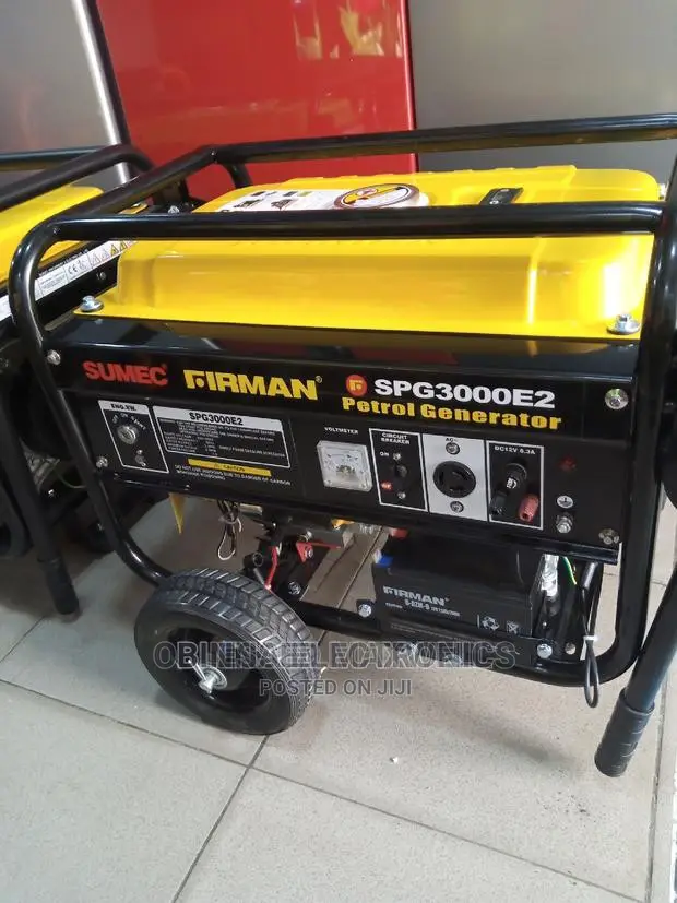 Brand New Sunec Firman(Spg3000e2)3kva Generator/100% Copper/ in Ojo ...