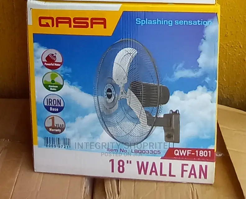 Qasa 18 Inches Wall Fan QOF-1801 in Lagos Island (Eko) - Home ...