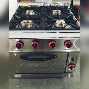 Commercial 4 Burner Gas Cooker With Oven in Ojo - Kitchen Appliances ...
