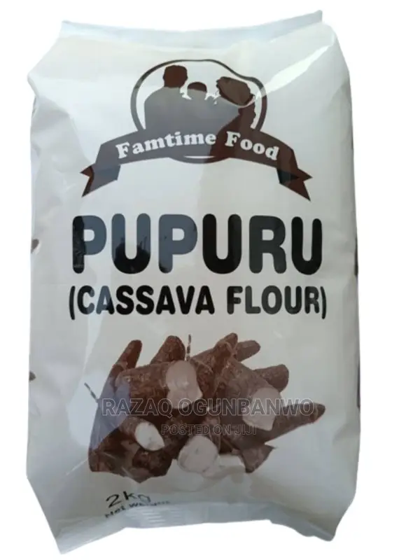 Famtime Food Pupuru (Cassava Flour) 2kg (X 5 Pcs) in Ikorodu - Food ...