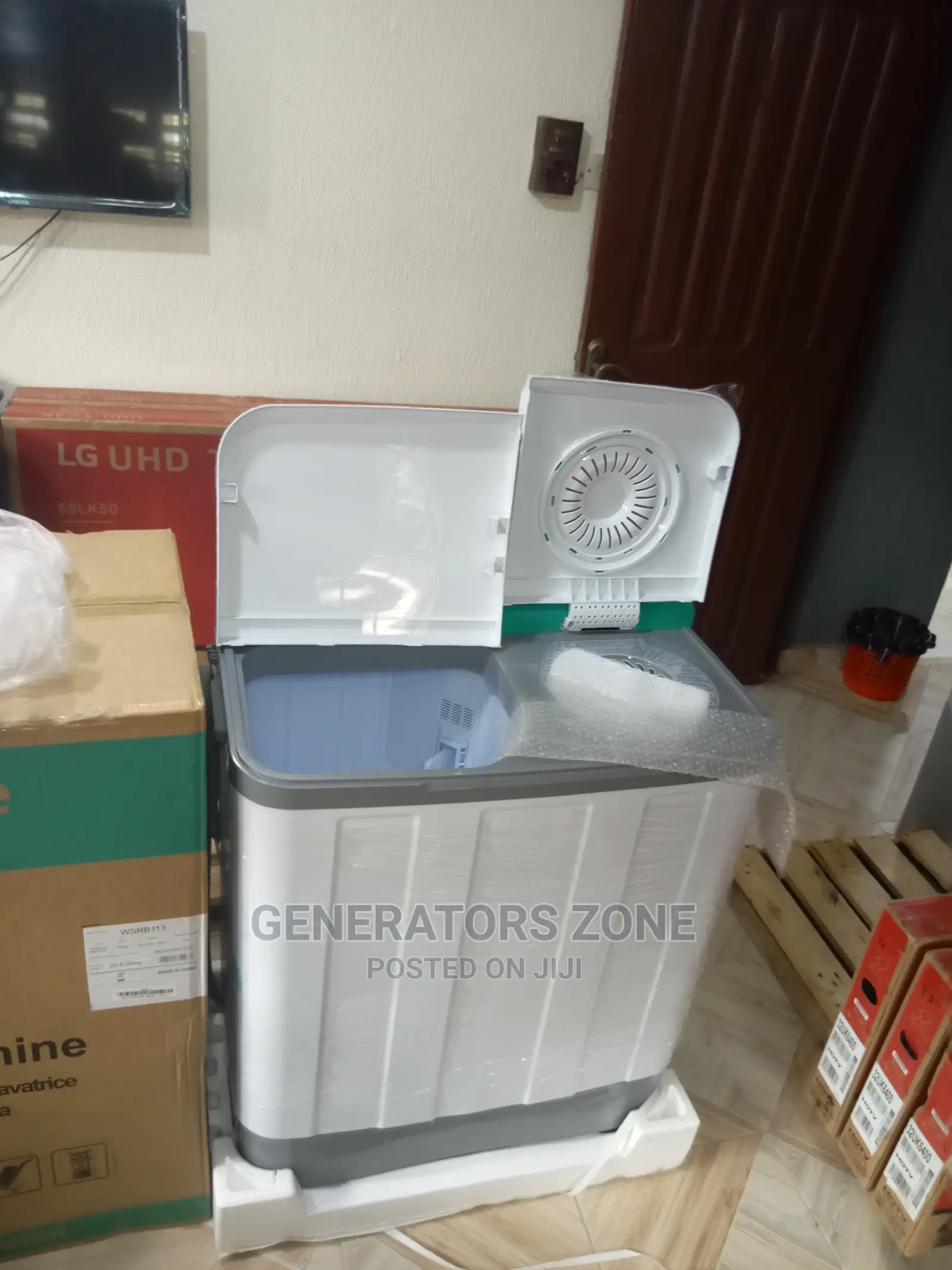 HISENSE WASHER MACHINE FEATURES WASH Spin Capacity of 11kg, in Lagos ...