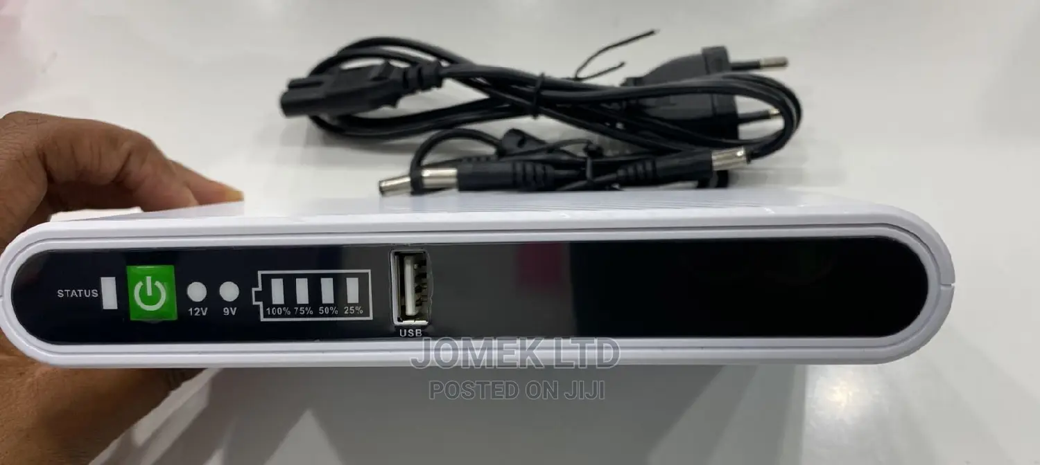 Mini DC UPS/ Backup Battery(12 Volts, 10000mah)Routers in Ikeja ...
