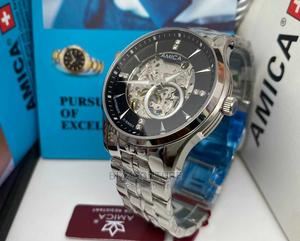 Original AMICA Full Steel Automatic Watch Available in Store in Lekki ...