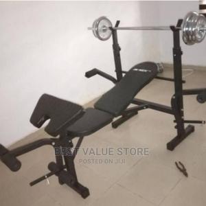 Weight Lifting Bench With 50KG Adjustable Dumbbell in Surulere - Sports ...