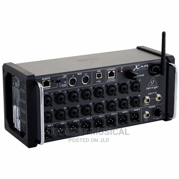 Behringer X Air Xr18 Digital Mixer With Wi-Fi Usb Recorder in Mushin ...