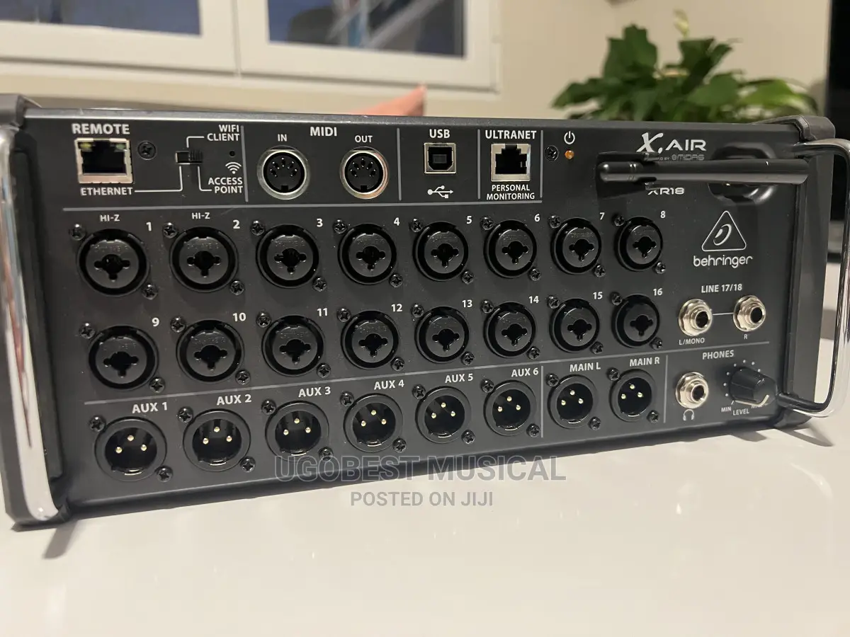 Behringer X Air Xr18 Digital Mixer With Wi-Fi Usb Recorder in Mushin ...