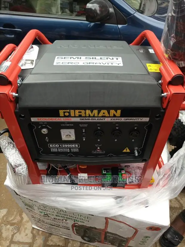 Brand New Sumec Fireman(Eco12990e2)9kva Generator/ Copper/ in Ojo ...