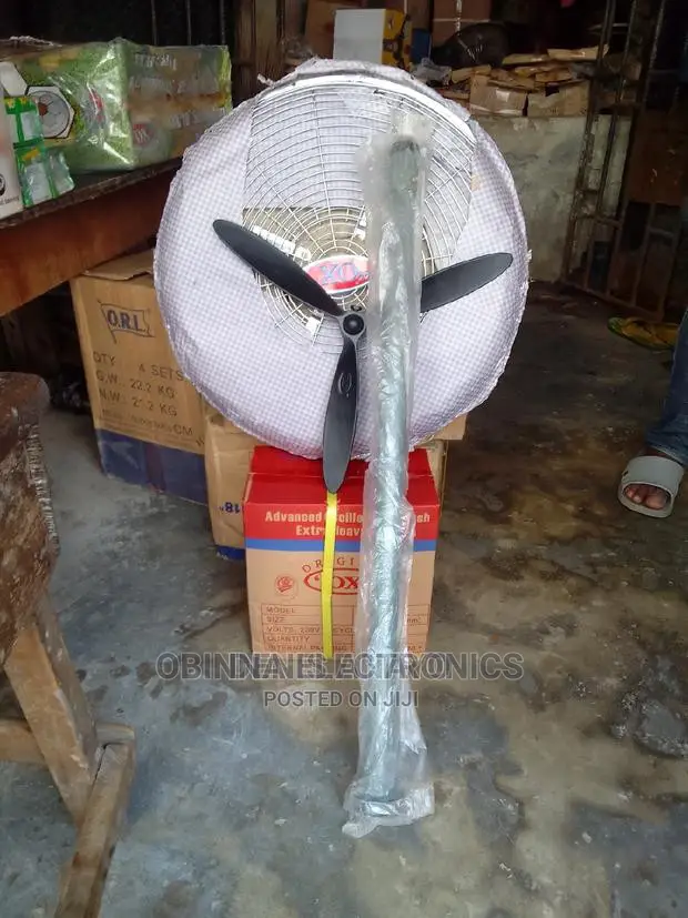 Brand New Original 18" OX Industrial Standing Fan/100% Coper in Ojo ...
