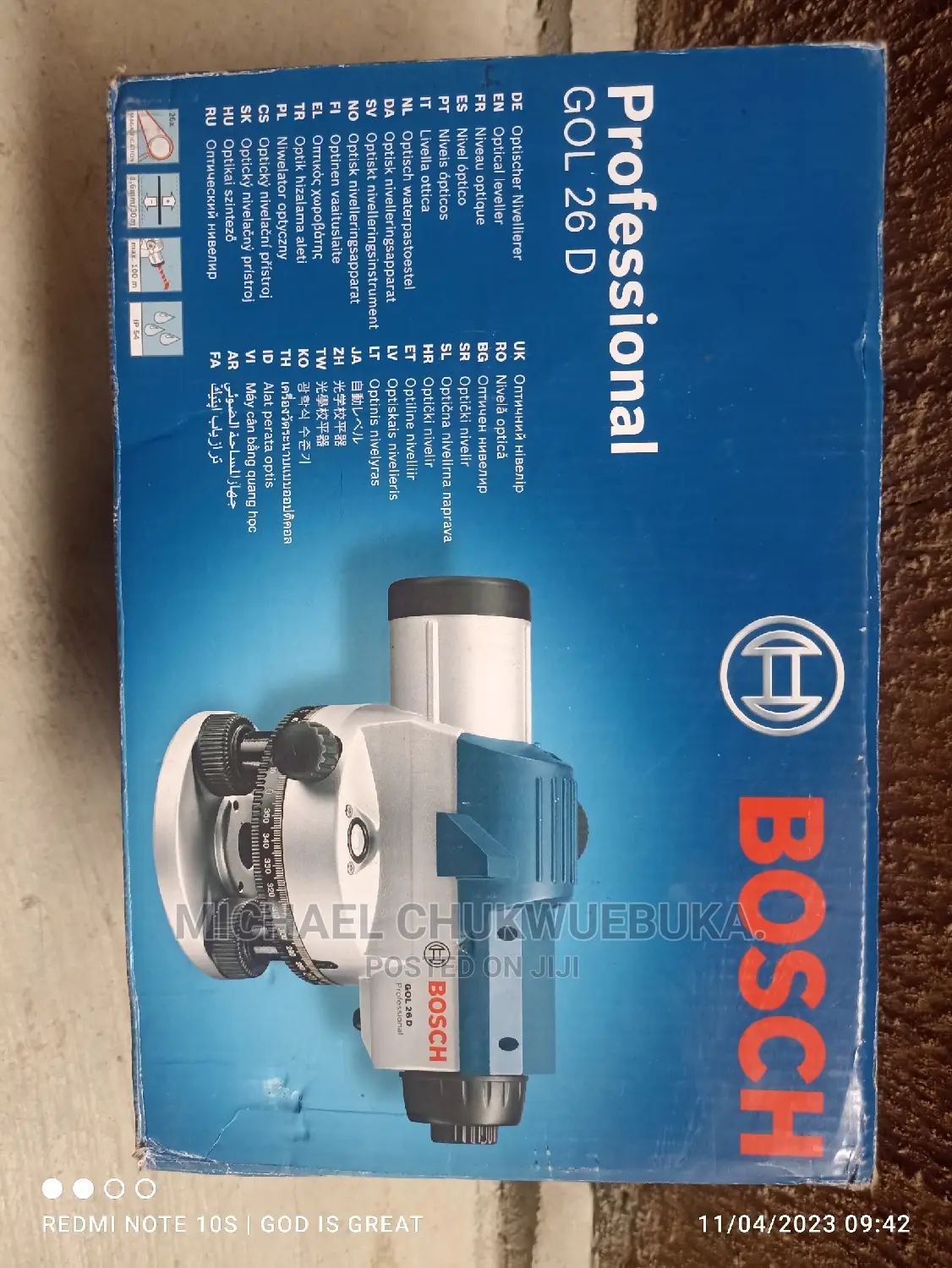 GOL 26 D Bosch Optical Leveller in Lagos Island (Eko) - Measuring ...