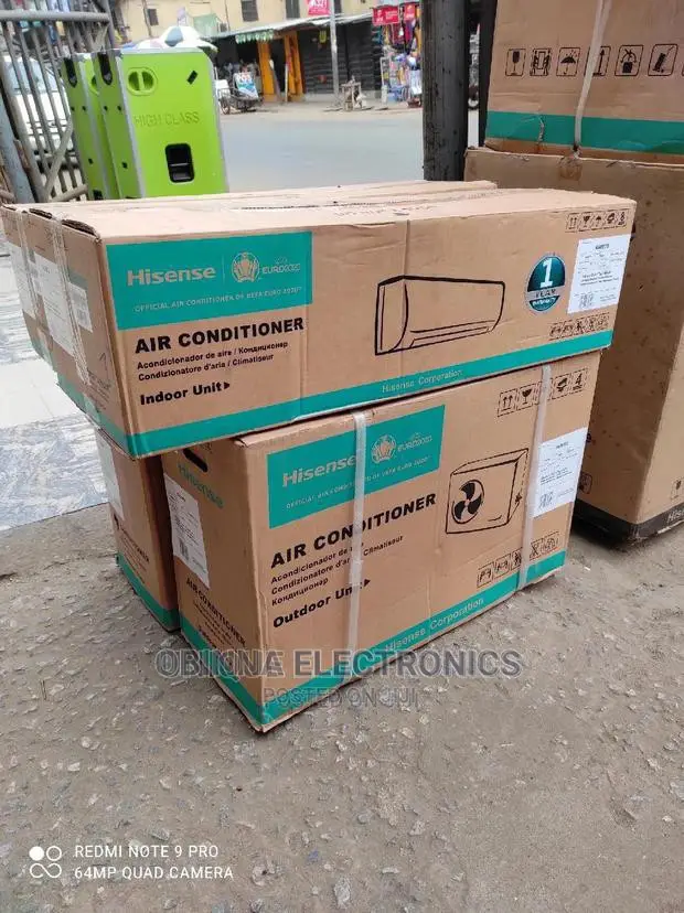 Brand New Hisense 1HP Split Unit AC/100percent Full Cooper/ in Ojo ...