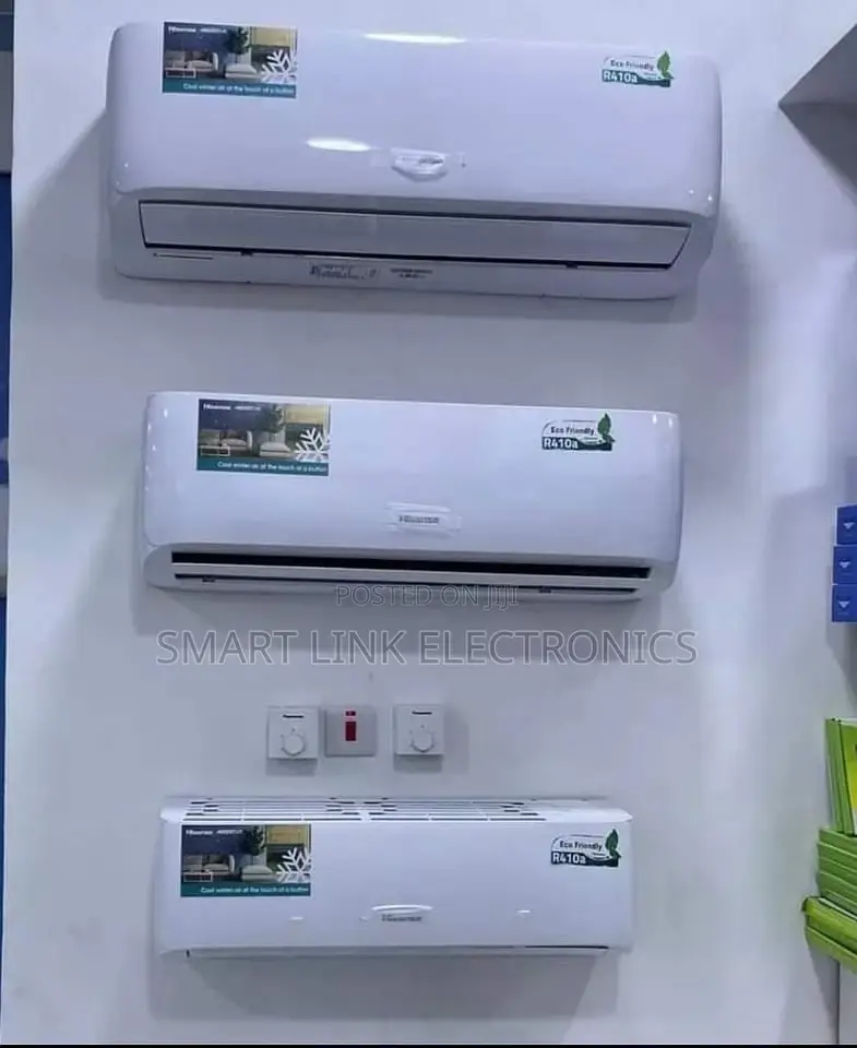 Hisense 1 5hp Copper Split Air Conditioner R410 Gas White In Ojo Home