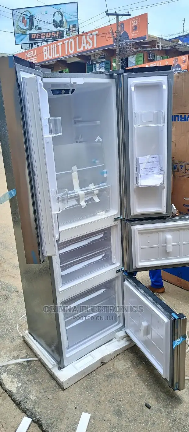 Brand New SKYRUN SIDE-SIDE Double Door Fridge/514l/Silver/ in Ojo ...