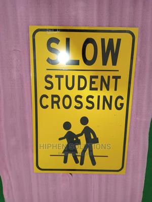Slow Student Zone Aluminum Sign in Gokana - Safety Equipment ...
