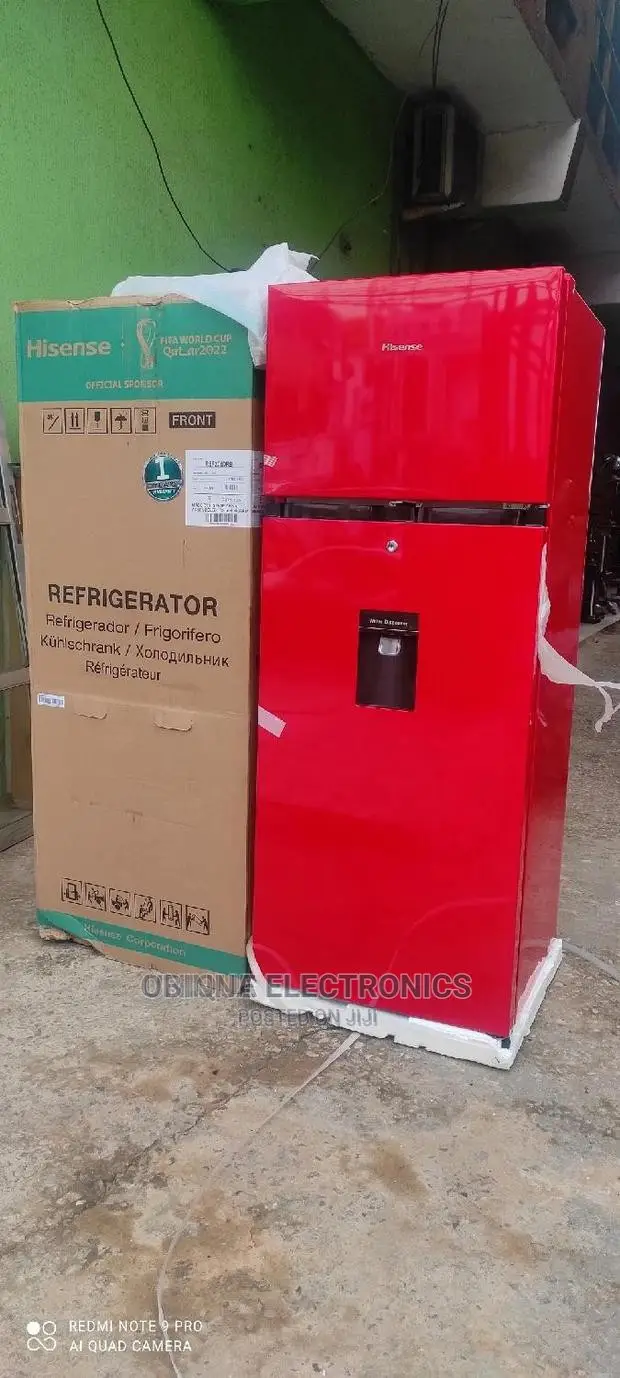 Brand New Hisense 205L Double Door Refrigerator/ Dispenser/ in Ojo ...