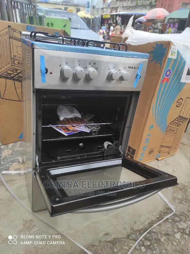 Brand New MAXI(50504BINOX)3+1)Standing Gas Cooker/Silver/ in Ojo ...