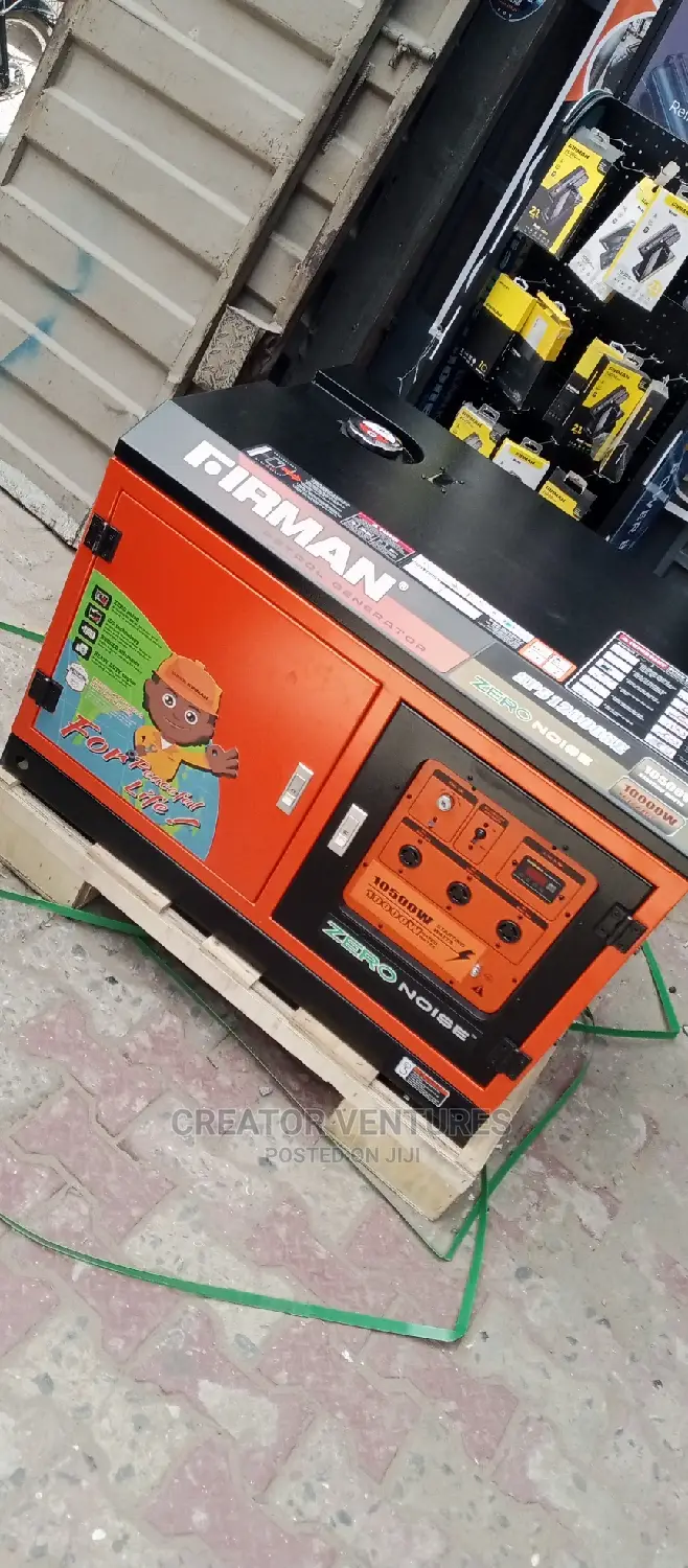 Fireman Zero Noise Sound Proof Petrol Generator,Fully Coper in Ojo ...