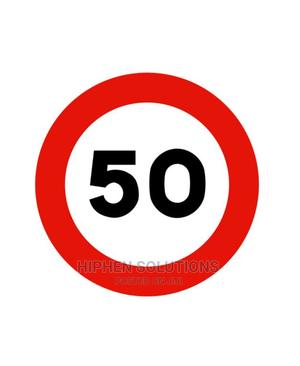 Road Sign Warning Minimum Speed Limit Sign in Port-Harcourt - Safety ...