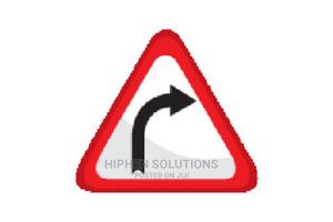 Road Signs - Warning Sign - Bend To Right in Yaba - Safety Equipment ...