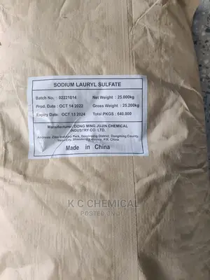 Sodium Lauryl Sulphate (Sls Rice in Ikeja - Building & Trade Services, Collins Ken | Jiji.ng