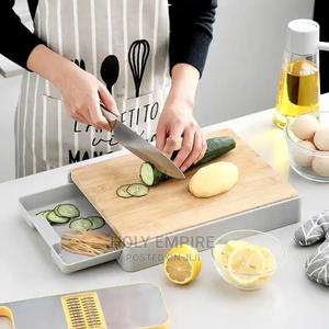 Kitchen Chopping Blocks With Storage Drain Storage Box in Lagos Island ...