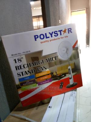 Polystar Remote Control Rechargeable 18'' Stand Fan in Ikorodu - Home ...