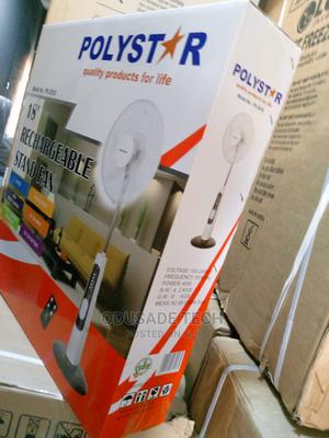 Polystar 18'' Speed Rechargeable Stand Fan in Yaba - Home Appliances ...