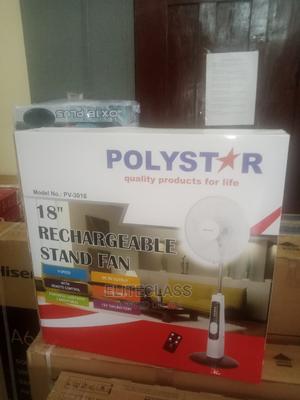 Polystar 18 Inches Rechargeable Standing Fan/Pv-3018 in Amuwo-Odofin - Home Appliances ...