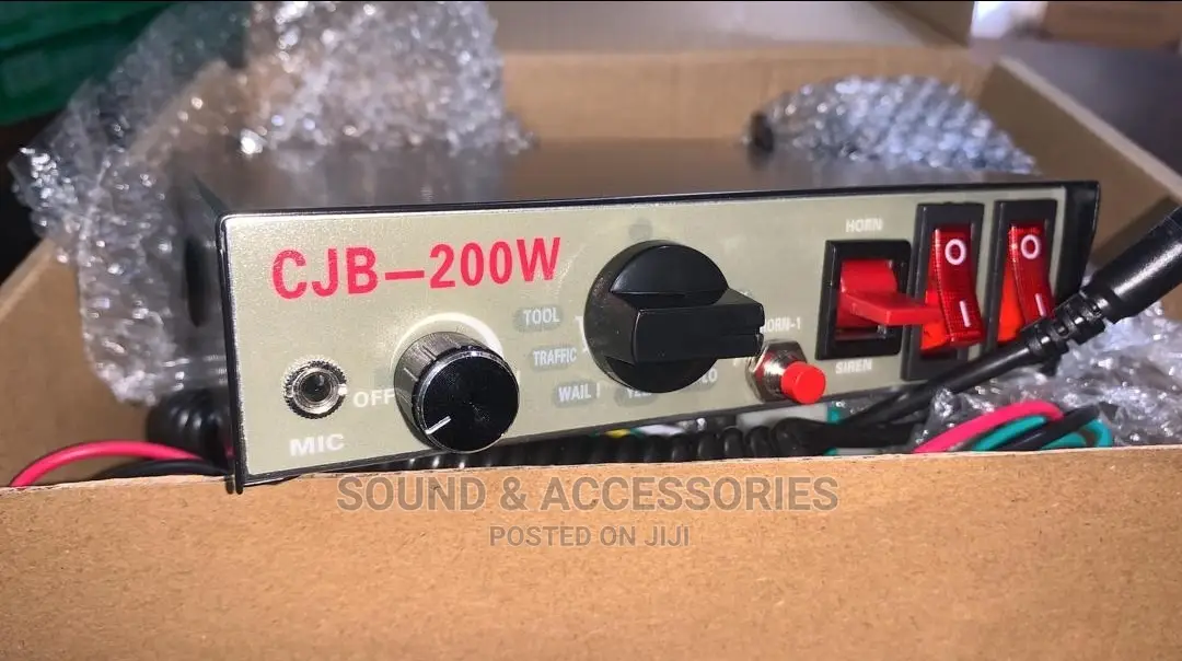 Siren Amplifier CJB-200w in Ojo - Vehicle Parts & Accessories, Sound ...