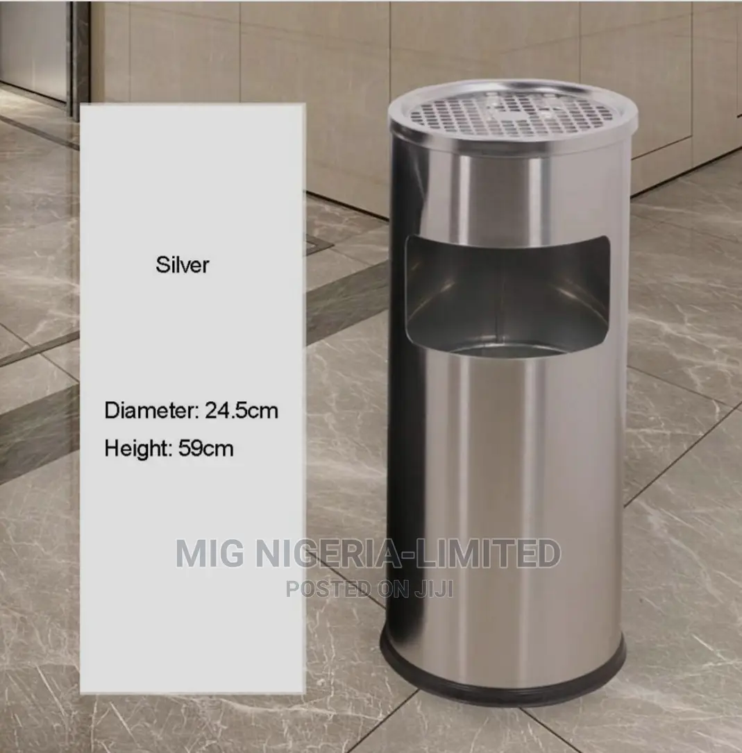 Free Standing Astray Stainless 30L Dustbin With Inner Trash in Victoria ...