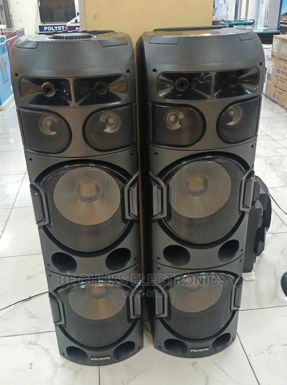 Polystar Led Display DVD Home Theatre(Bass Blast)-Pv-196dj in Surulere ...