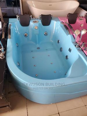 Blue Color Double Jacuzzi Bath in Ojodu - Plumbing & Water Systems ...