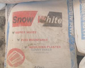 Snow White Plaster of Paris 40kg in Yaba - Building Materials ...