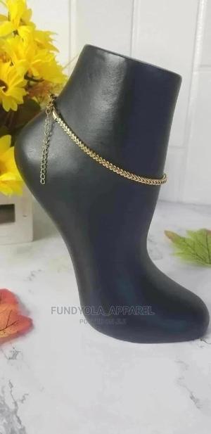 Gold Pure Stainless Steel Leg Chain Anklet in Ajah - Jewelry, Fundyola ...