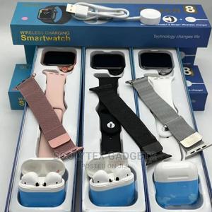 Series 8 Smartwatch With Free Airpod and Chain Strap in Ikeja - Smart ...