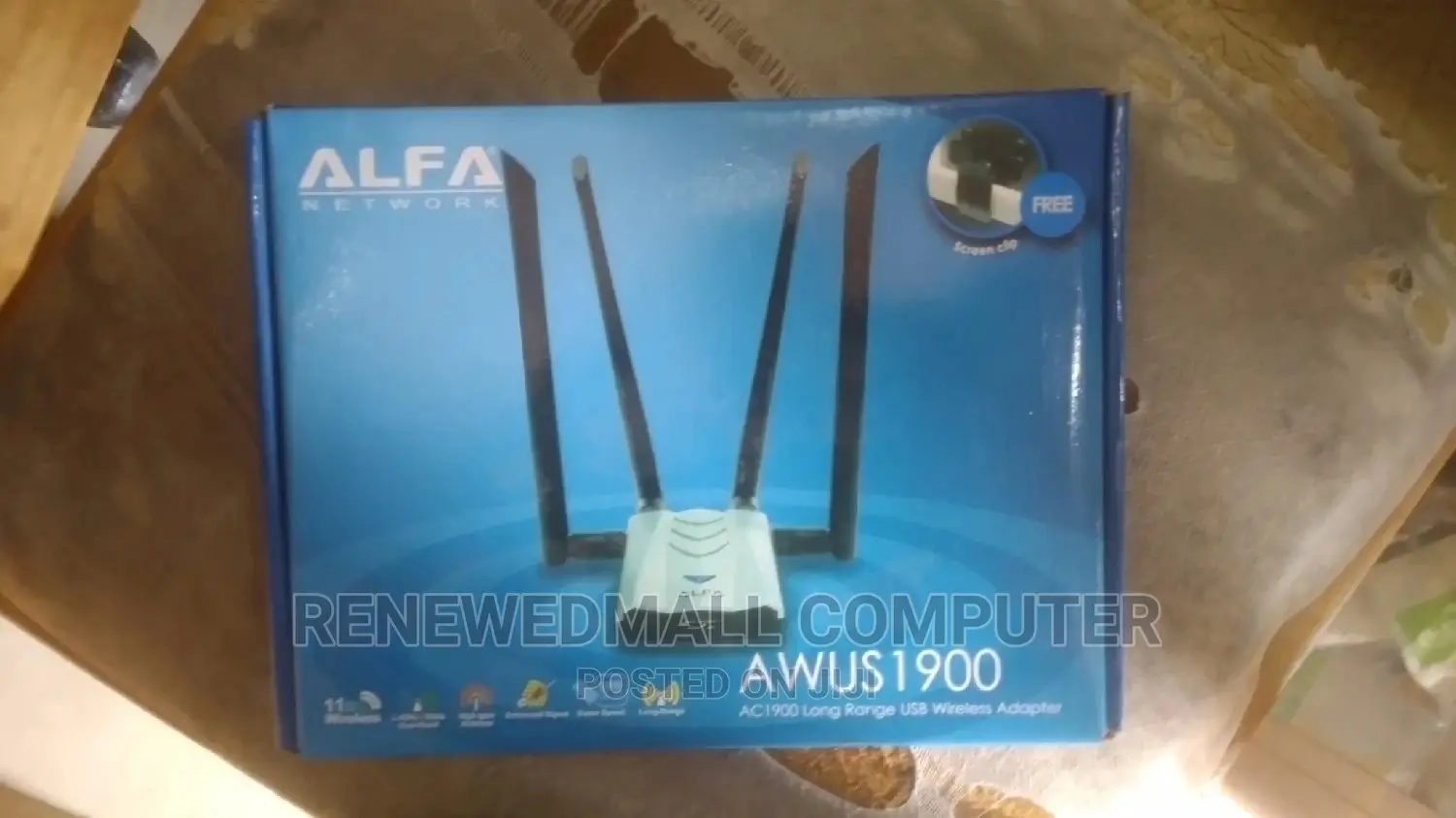 Alfa Network Wifi Adapter Ac1900 Alfa Awus1900 | 802.11ac, in Ikeja ... Alfa Network Wifi Adapter Ac1900 Alfa Awus1900 | 802.11ac, in Ikeja ...