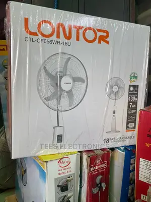 Lontor Rechargeable Fans in Nigeria for sale Price on Jiji.ng