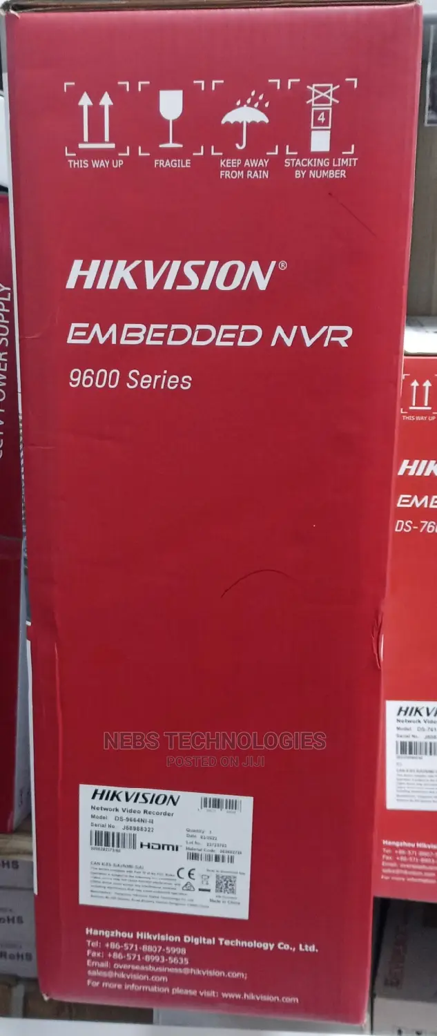 Hikvision 64ch NVR Without Poe DS-9664NI-I8 in Ikeja - Security ...