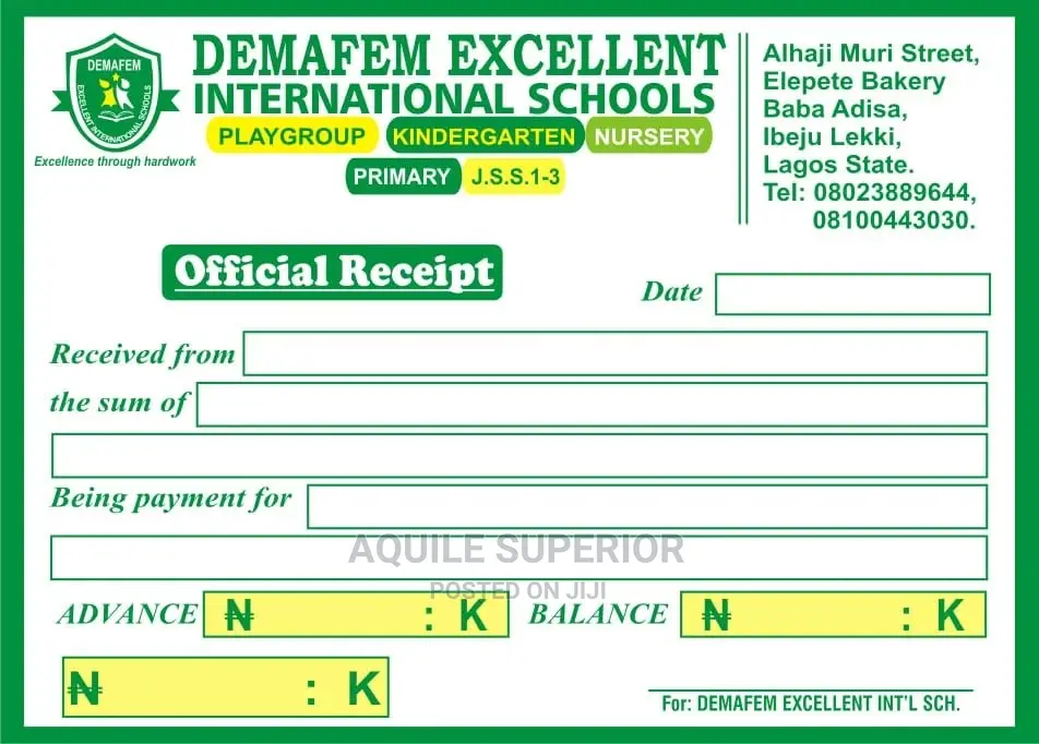 Carbonized Invoice | Receipt | Waybill Printing in Oshodi - Printing ...