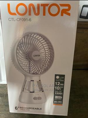 Lontor Rechargeable Fan in Ojo - Home Appliances, P O Solar P O Solar ...