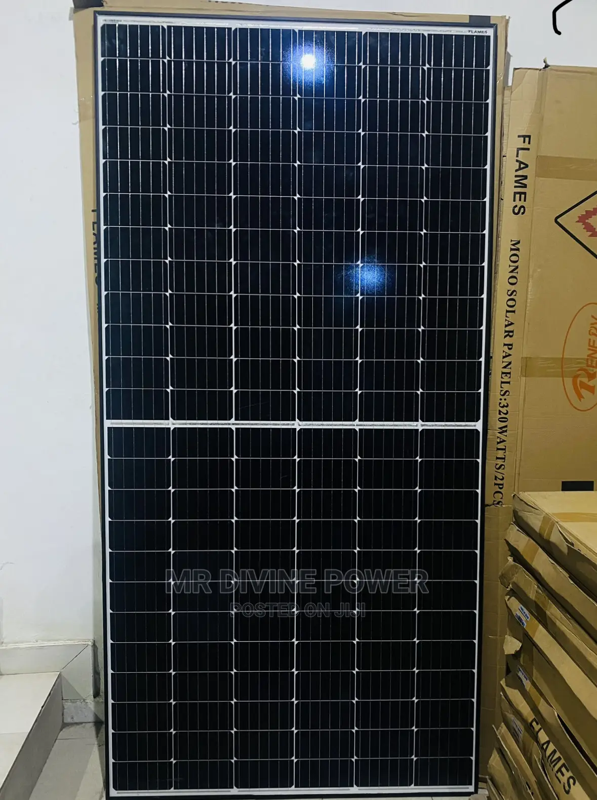 650w Flames Solar Panels Available in Ojo - Solar Energy, Mr Divine Power Solutions Company ...