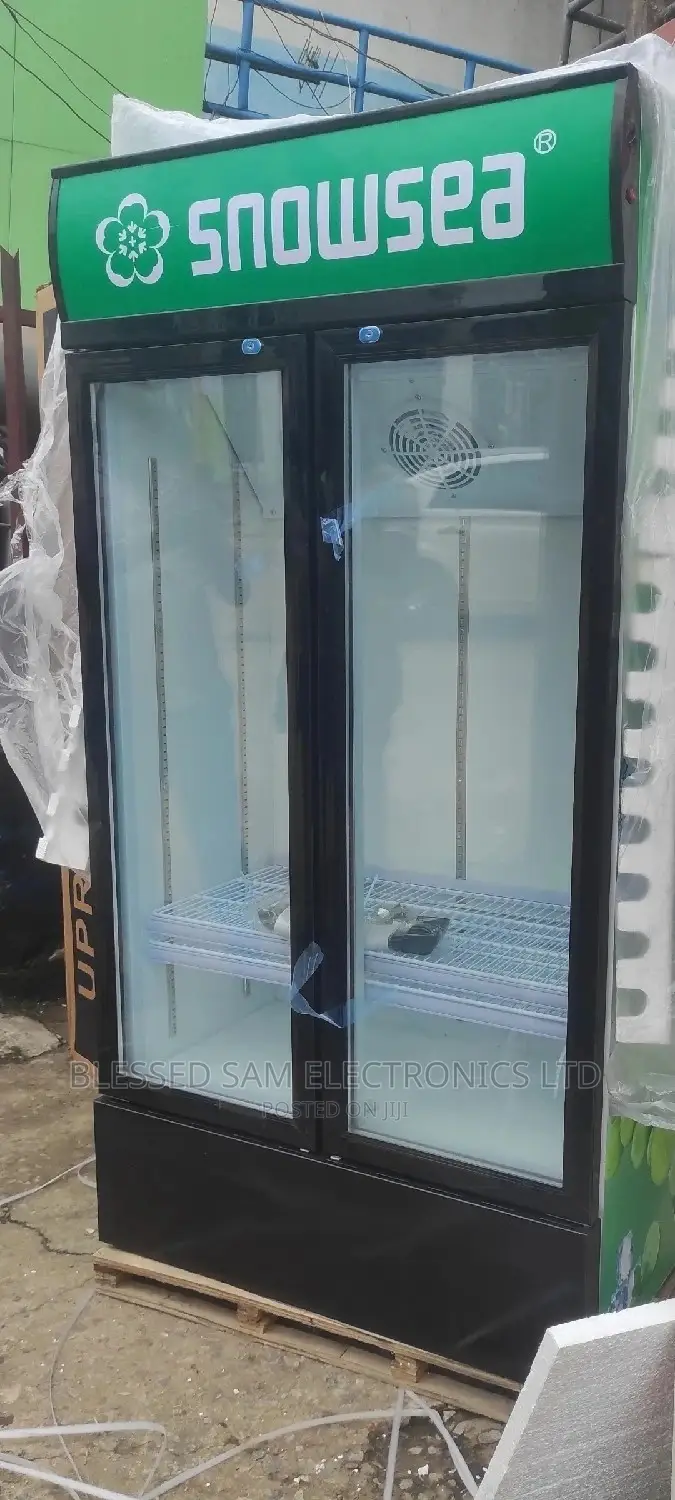 Snowsea 533L Double Door Chiller 4 Step Display Glass Door in Ojo ...