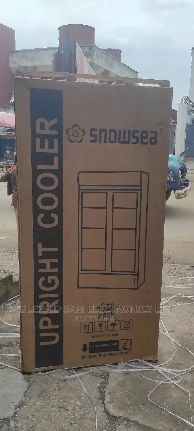 Snowsea 533L Double Door Chiller 4 Step Display Glass Door in Ojo ...