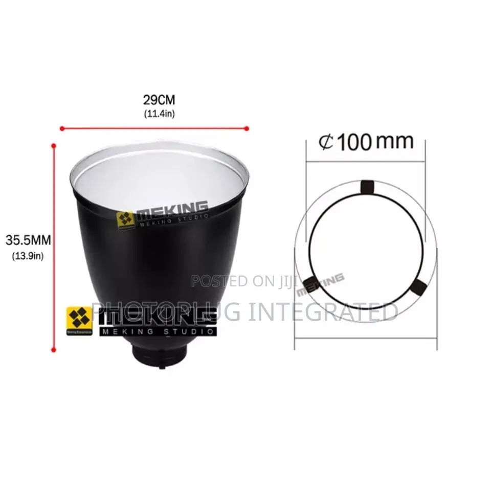 Deep Cone Standard Reflector With Honey Comb Grid Diffuser in Lagos ...