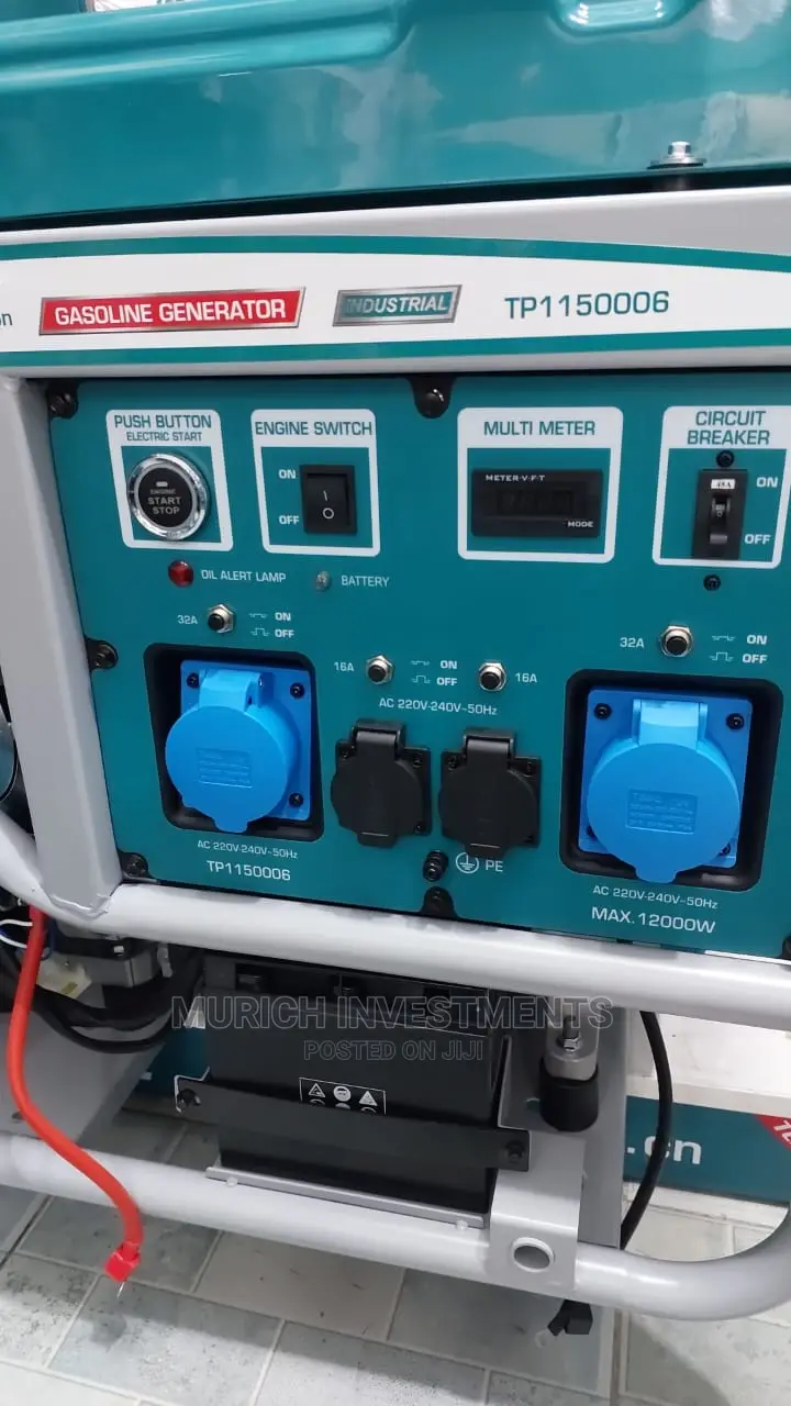 12kva Total Gasoline Generator 12000W (Tp1150006) in Lagos Island (Eko ...