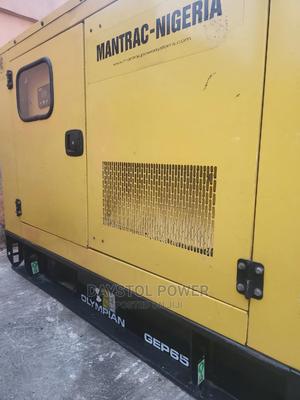Very Neat 65kva Cat Mantrac Soundproof DIESEL Generator in Ogba ...